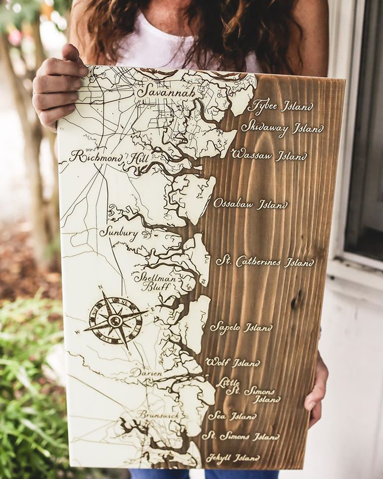 Fire and Pine: Wood Wall Maps, Art, Home Decor, Gifts for Everyone